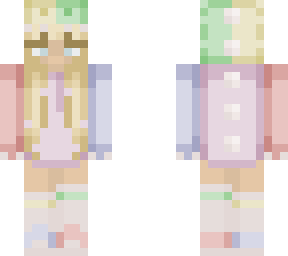 very colorful skin | Minecraft Skin