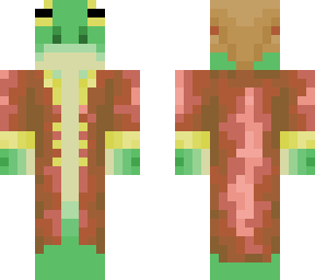 wizard frog | Minecraft Skin