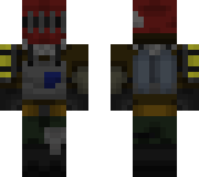 Zombie Apocalypse Flamethrower Raider | Minecraft Skin