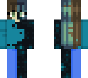 infected blue | Minecraft Skins