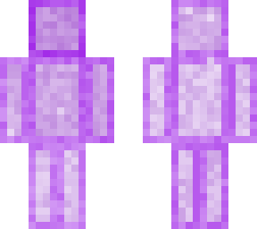 CowCanTalk Pixel Purple Skin | Minecraft Skin
