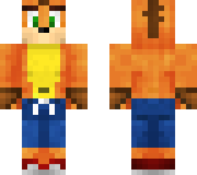crash bandicoot | Minecraft Skins