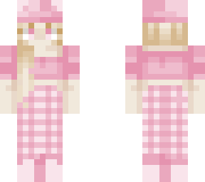 Cute pink skin! | Minecraft Skin