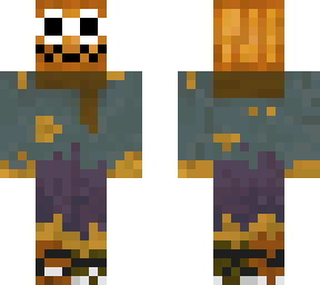 Fixed Pumpkin Thiccckyy | Minecraft Skin