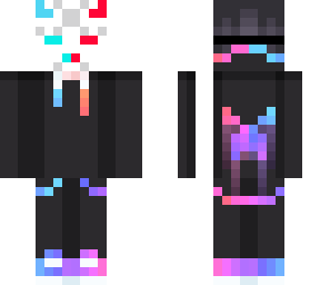 masked neo emo updated | Minecraft Skin