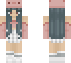 Pink Axolotl | Minecraft Skin