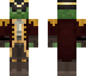 Zombie Captain | Minecraft Skin