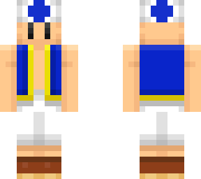 blue toad | Minecraft Skins