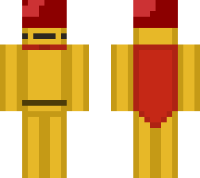 Escopetin con Capa/Shotgun Kin With Variante 2/Variant 2 | Minecraft Skin