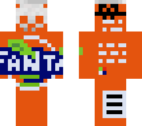 fanta halloween | Minecraft Skin