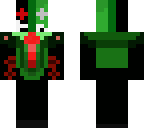 Incredibox two faces voice 4 skin possed | Minecraft Skin