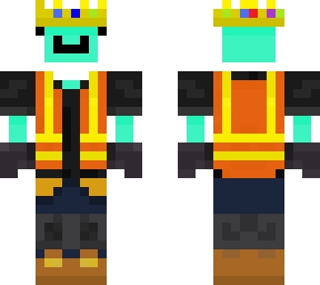 My Construction vest when I'm making big builds | Minecraft Skin