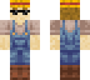 Suspender swagger boy (Farmer) | Minecraft Skin