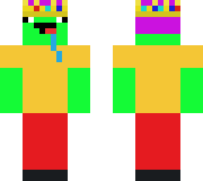 the king noob | Minecraft Skin