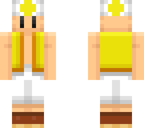 Yellow Toad | Minecraft Skin