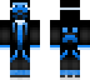 Blue hacker | Minecraft Skin
