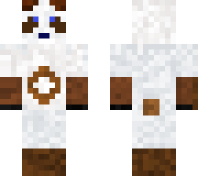 Brown panda | Minecraft Skin