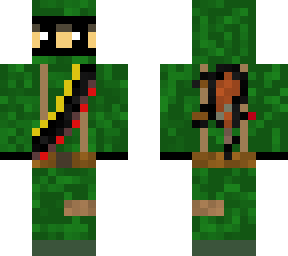 Bush Commando | Minecraft Skin