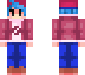 FNF Corruption : Allure BF | Minecraft Skin