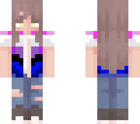 Gender Fluid (female) | Minecraft Skin