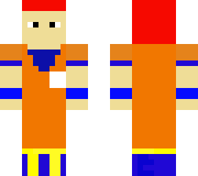 Goku from dragon ball z | Minecraft Skin