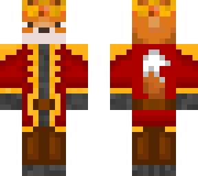 fox king | Minecraft Skins