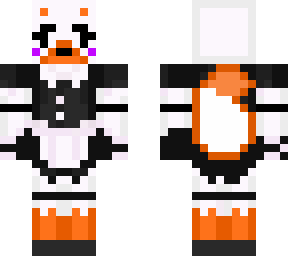 lolbit maid outfit | Minecraft Skins