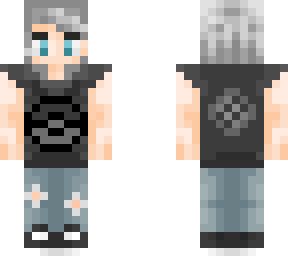 Male Steel Gym Leader | Minecraft Skin