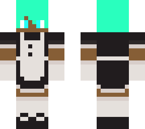 Me )Wearing Maid Skin | Minecraft Skin