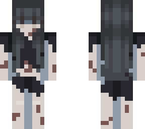 melting ghost - happy october | Minecraft Skin