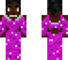 Purple evening gown | Minecraft Skin
