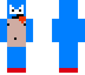 SSUNIK THE SONIC | Minecraft Skin