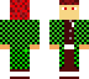 tangiro from demon slayer | Minecraft Skin