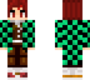 Tanjiro | Minecraft Skin