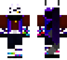 Underverse Ashtale Sans ~ Red | Minecraft Skin