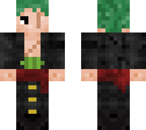 Zoro Wano Raid | Minecraft Skin