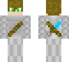 Boy in steel armour | Minecraft Skin