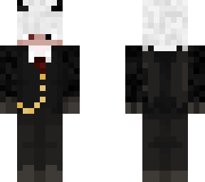CrazyClown skin with demon horns. | Minecraft Skin