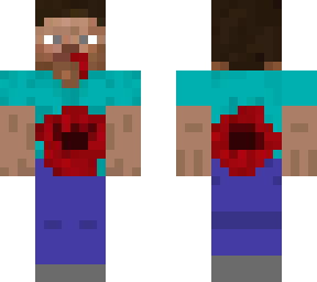 dead steve | Minecraft Skin