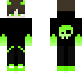 Green gamer boy | Minecraft Skin