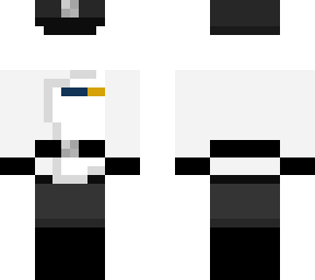 Imperial navy Intelligence security bareu officer commander uniform | Minecraft Skin