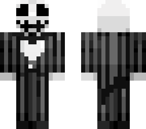 Jack Skellington | Minecraft Skin