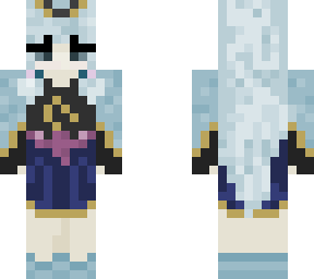 Kamisato Ayaka (Genshin Impact) | Minecraft Skin
