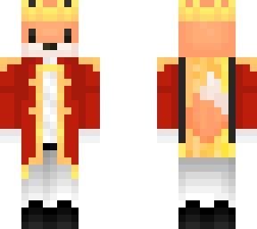King fox | Minecraft Skin
