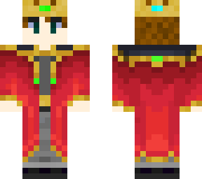 King With Robe | Minecraft Skin