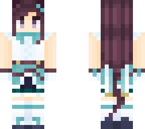 Mejiro Dober(racing uniform) | Minecraft Skin