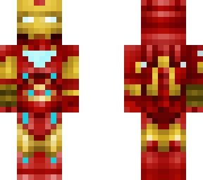Morphing iron man2 | Minecraft Skin