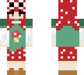 mushroom girl | Minecraft Skins
