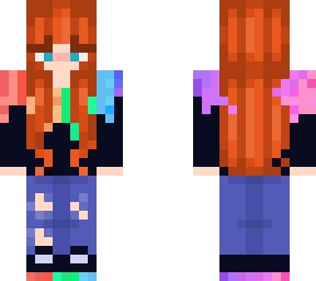 Og girl with new texture | Minecraft Skin