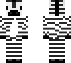 Super simple zebra | Minecraft Skin